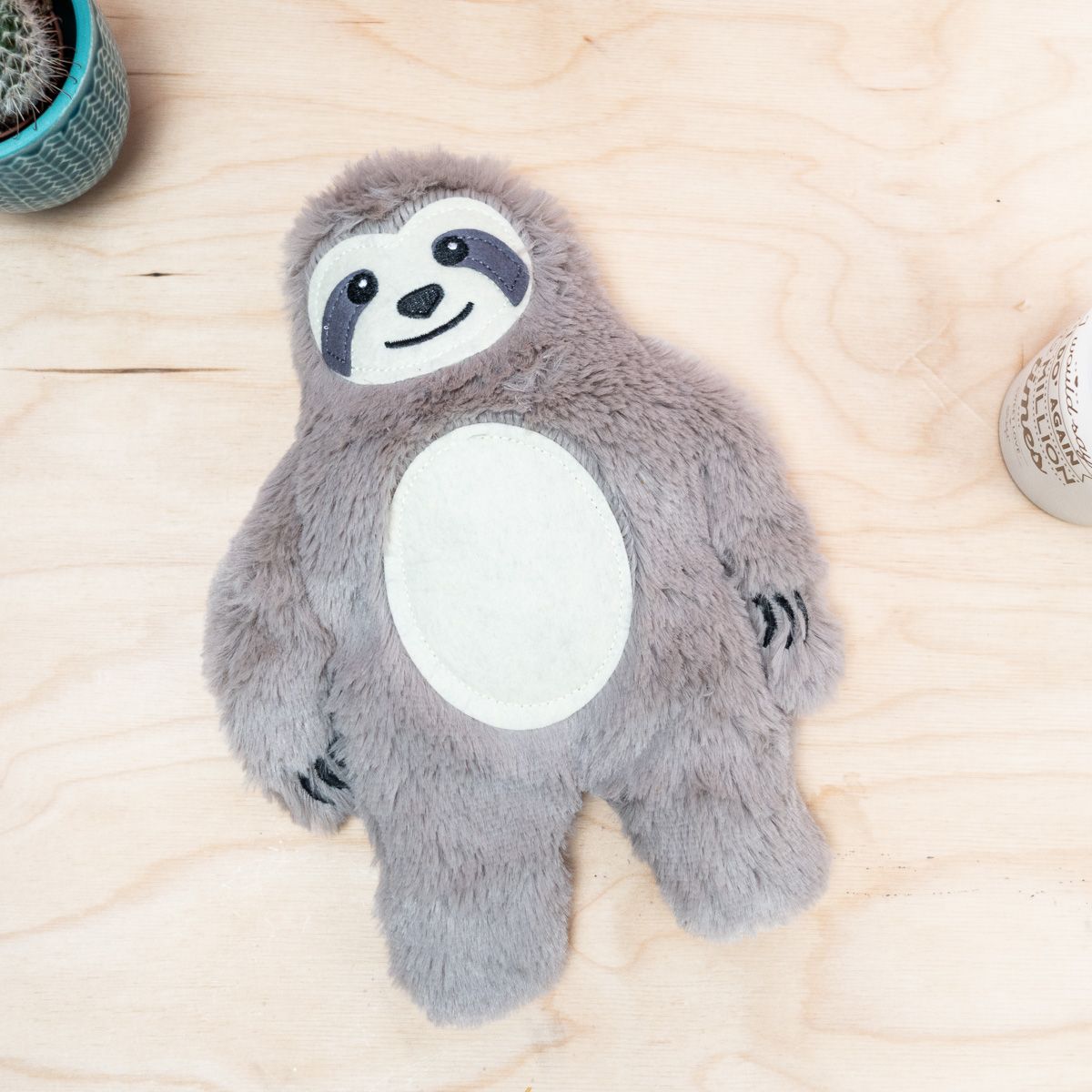 Erwärmbares Kuschel-Faultier